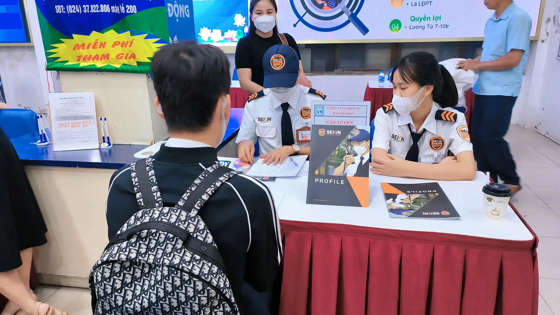 Sekin Security tham gia Ngày Hội Việc Làm TP Hà Nội - SEKIN SECURITY